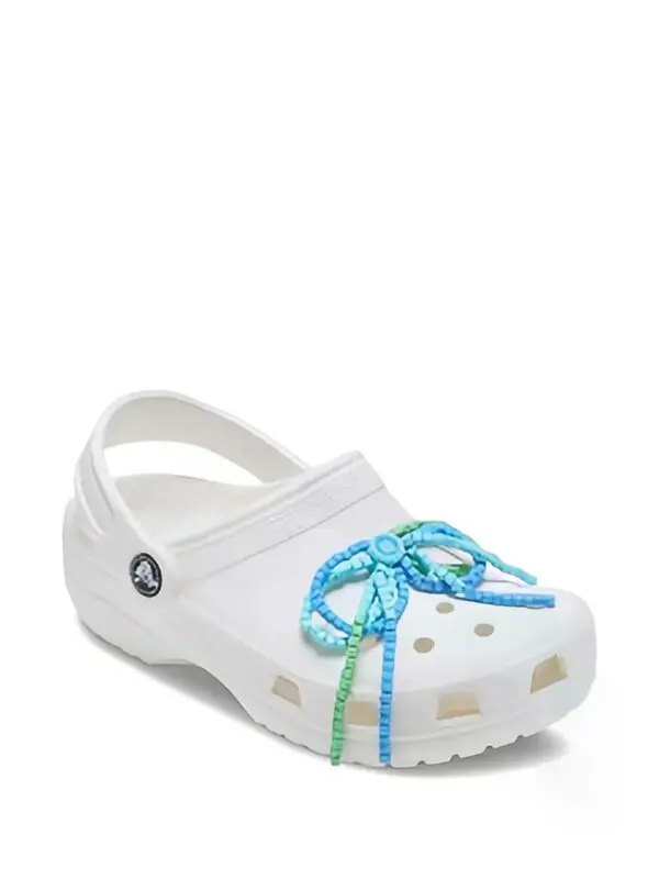 CROCS Beaded Bow Shoe Charms - Blue