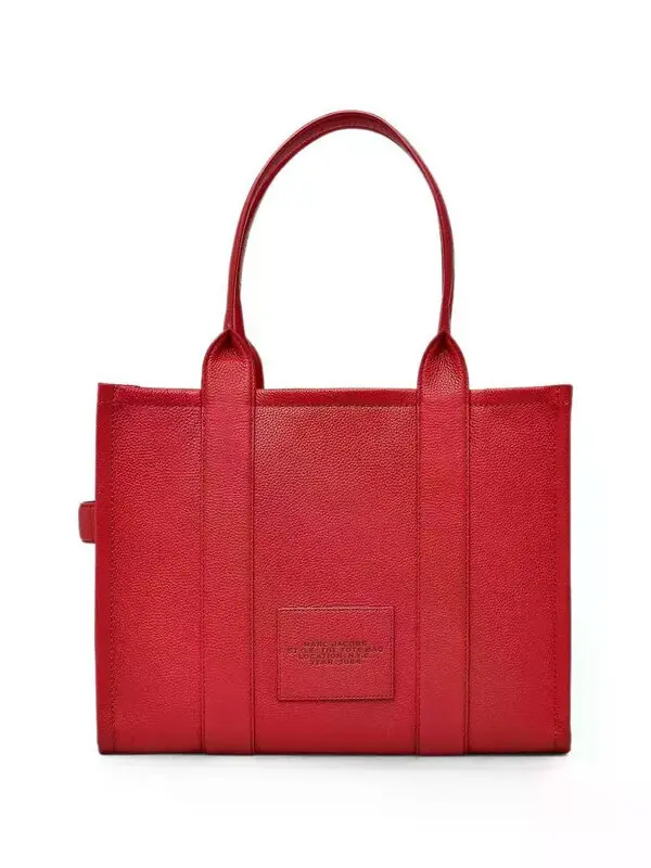 Marc Jacobs Leather Tote Bag - Red