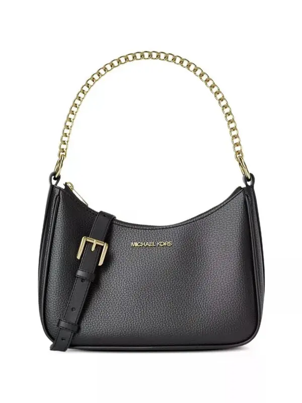Michael Kors Jet Set Travel Chain-link Crossbody Bag - Black