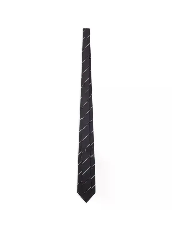 TOM FORD Geometric Pattern Silk Tie