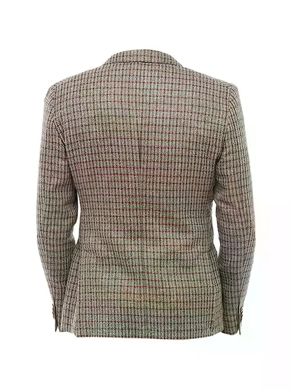 Corneliani Check-pattern Single-breasted Blazer