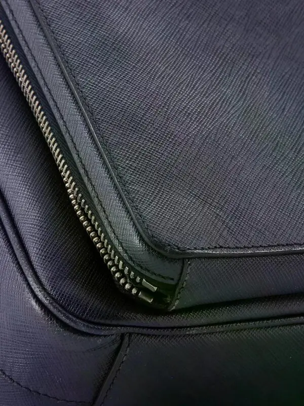 Prada Saffiano Leather Convertible Travel Briefcase