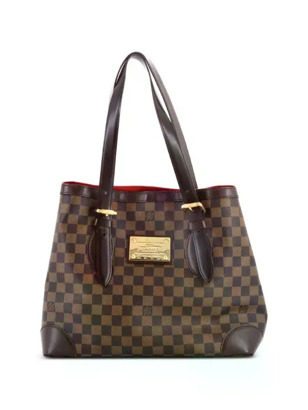 LOUIS VUITTON Hampstead Damier Mm Tote Bag - Brown