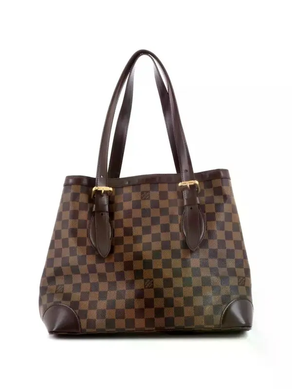 LOUIS VUITTON Hampstead Damier Mm Tote Bag - Brown
