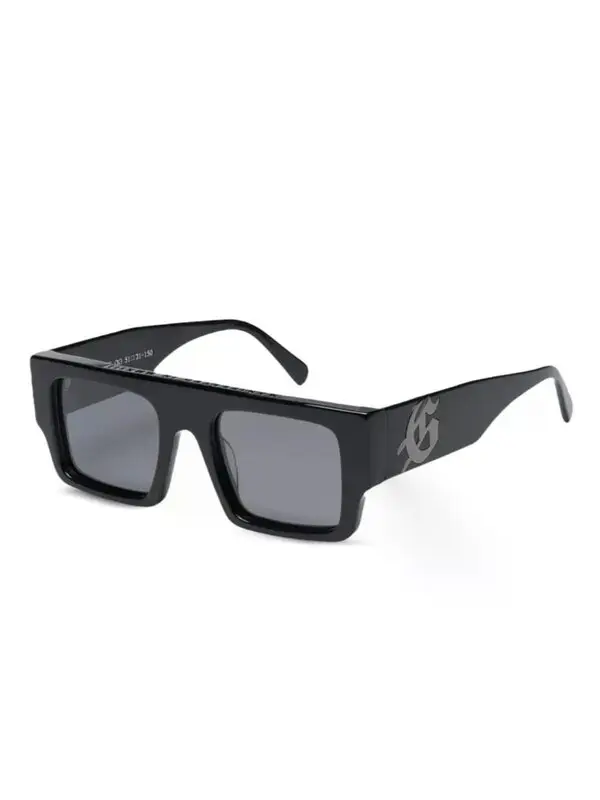 GODSPEED Square Frame Sunglasses With Logo Detail