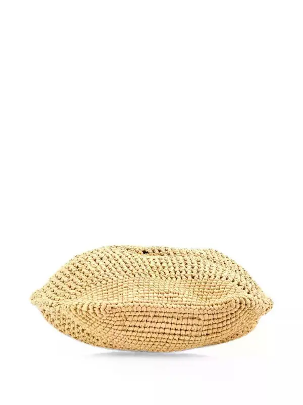 Prada Raffia Small Bucket Bag