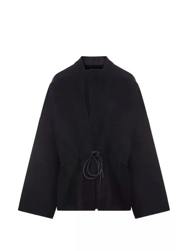 Rick Owens Drawstring Wool Jacket