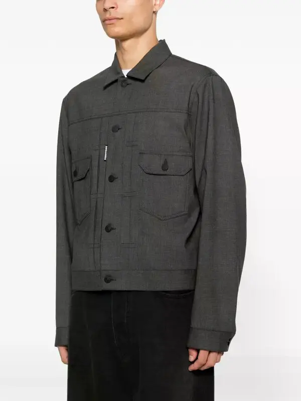 Dsquared2 Button-up Pocket-detail Jacket