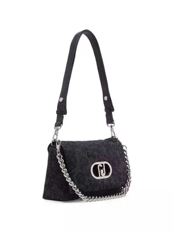 Liu Jo Lapuffy Bag In Printed Denim