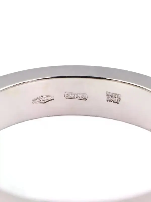 BVLGARI B.zero1 Diamond Ring In 18k White Gold - Silver