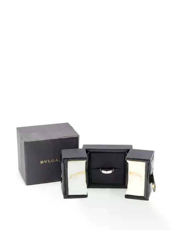BVLGARI B.zero1 Diamond Ring In 18k White Gold - Silver