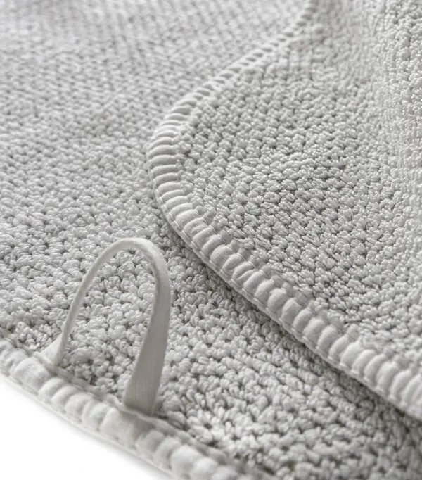 GRACCIOZA Bee Waffle Bath Sheet - Silver