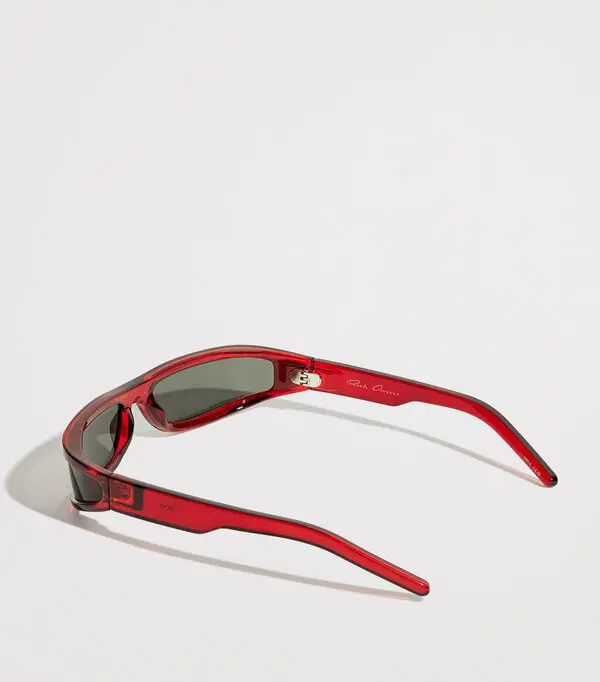 Rick Owens Fog Rectangular Sunglasses