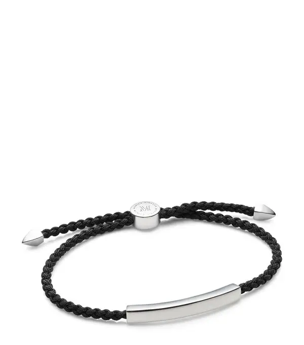 Monica Vinader Sterling Woven Friendship Bracelet - Silver
