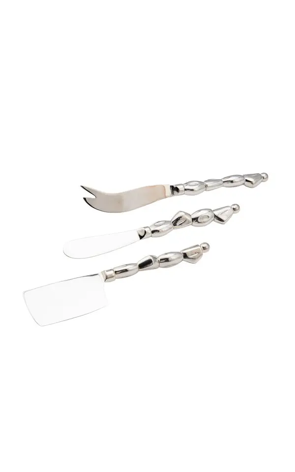 ESENCIAL HOGAR Exclusive La Isla Pebble Apertif Set - Silver