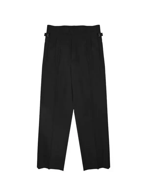 BE ABLE Tailored Trousers With Side Adjusters And Pressed Creases
