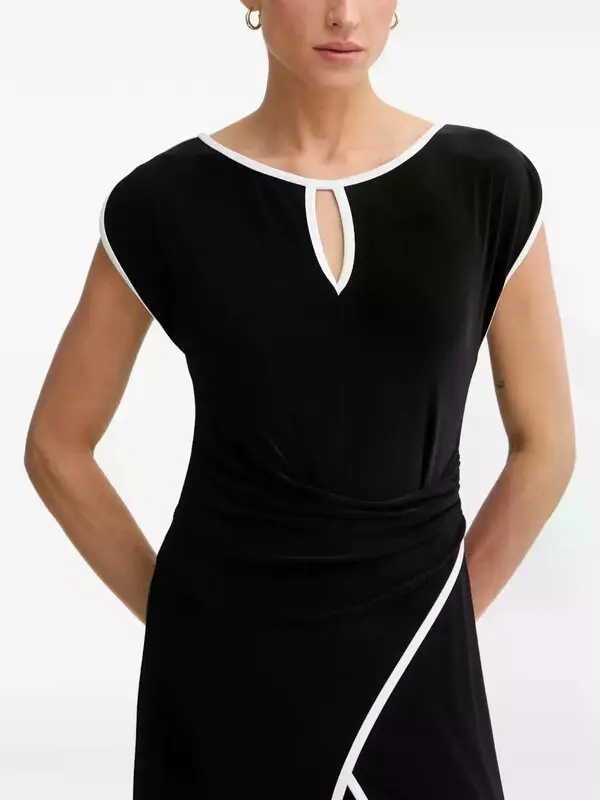 Joseph Ribkoff Contrast-trim Jumpsuit