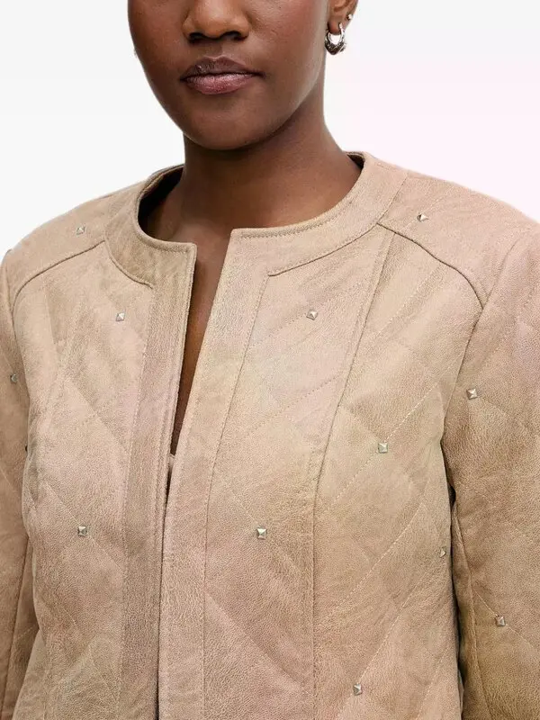 Joseph Ribkoff Quilted Stud-embellished Jacket