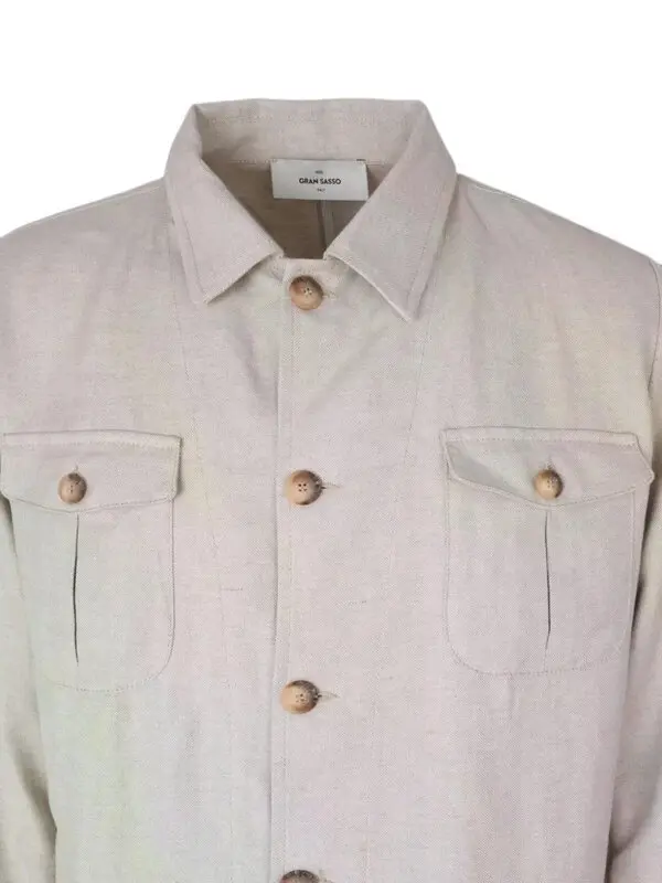 GRAN SASSO Button-up Shirt Jacket