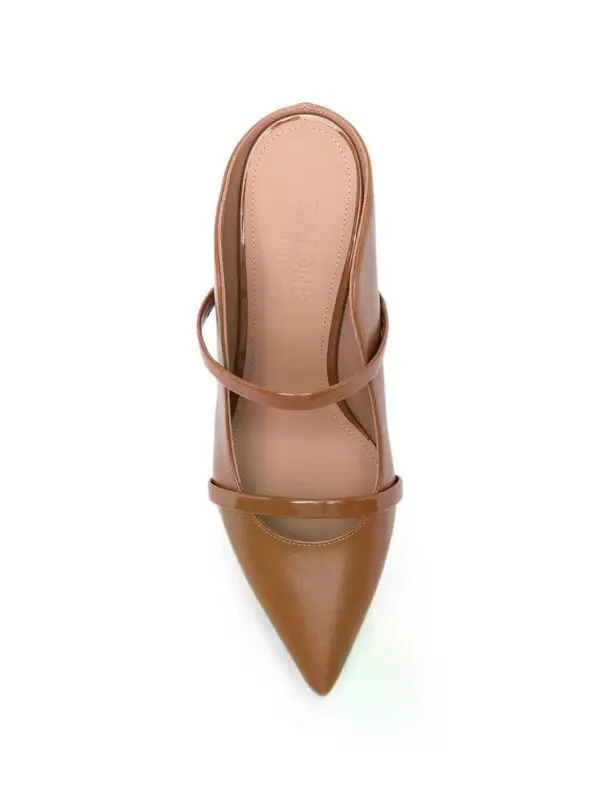 MALONE SOULIERS Maureen Pointed-toe Pumps - Brown