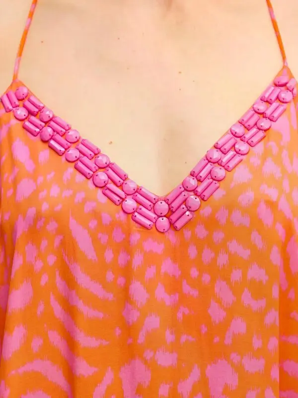 Lola Casademunt Embellished Maxi Dress