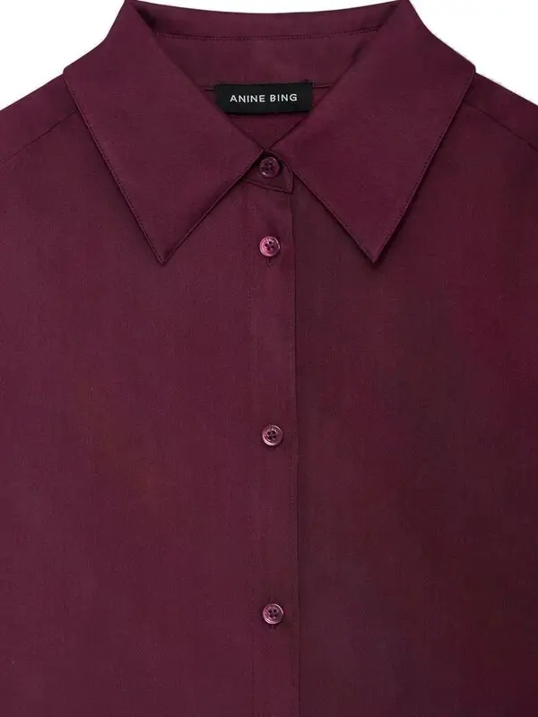 ANINE BING Bridget Long-sleeve Shirt