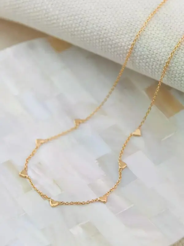 AUREE JEWELLERY Verona Heart Necklace