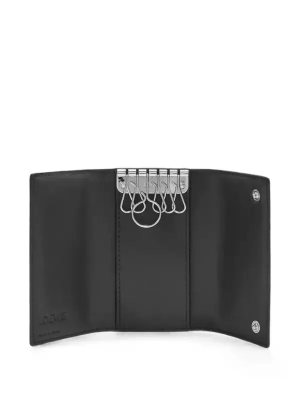 Loewe Anagram Grained Leather Key Case