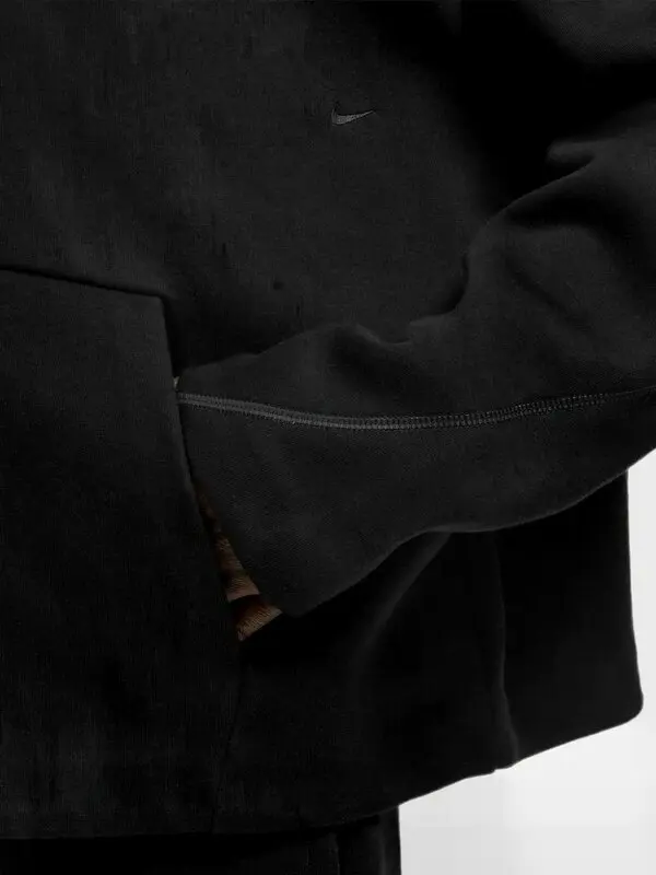 Nike Zip-up Hoodie With Drawstring Hood