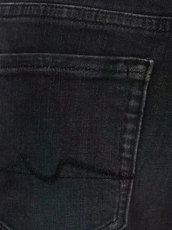 7 For All Mankind Straight-leg Jeans With Faded Effect