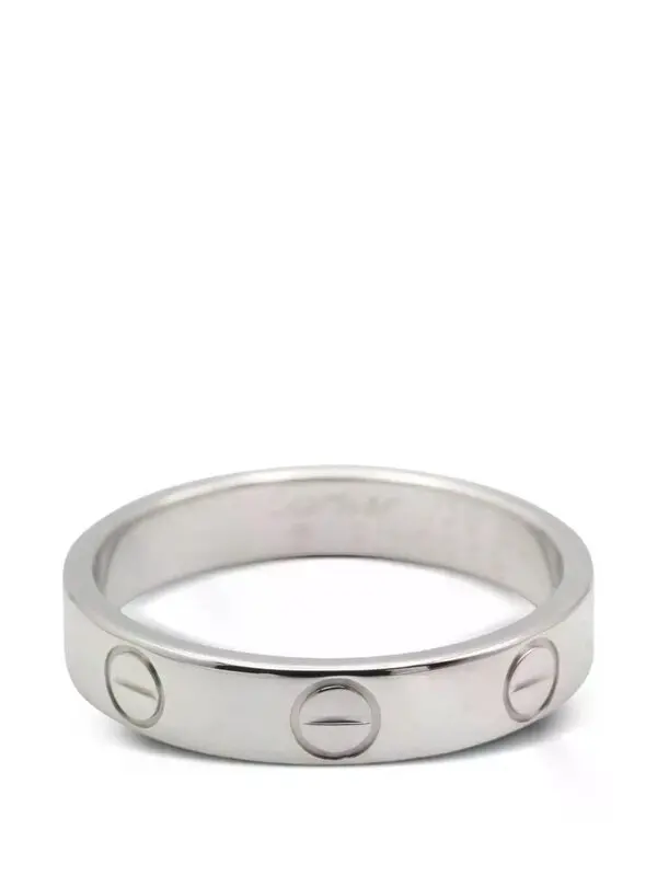 Cartier 18k White Gold Mini Love Ring
