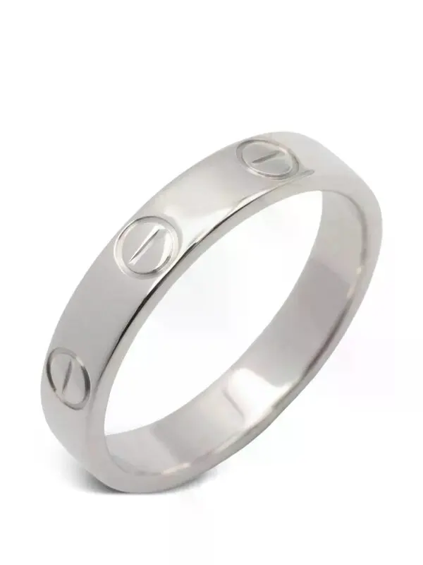 Cartier 18k White Gold Mini Love Ring