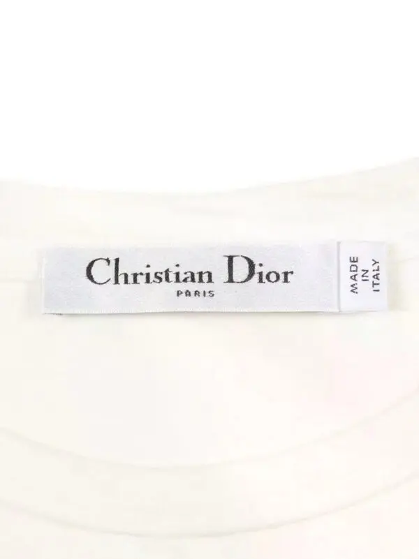 Dior 2010s Logo-print Short-sleeved T-shirt