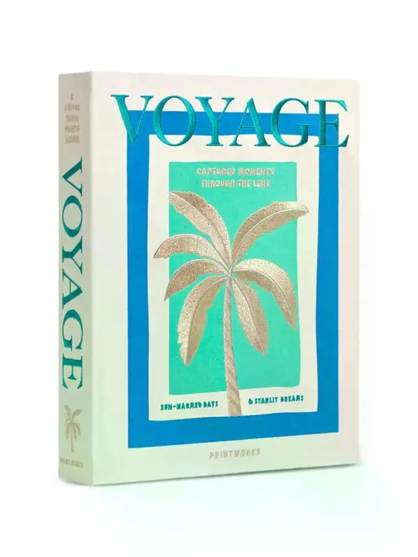 PRINTWORKS Voyage-embroidered Photo Album - Neutrals