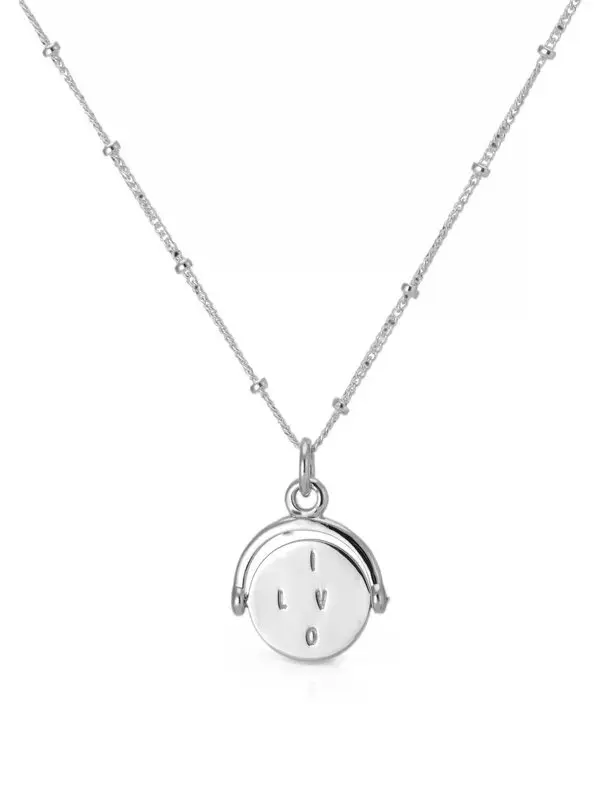 AUREE JEWELLERY Verona Spinning Pendant - Silver