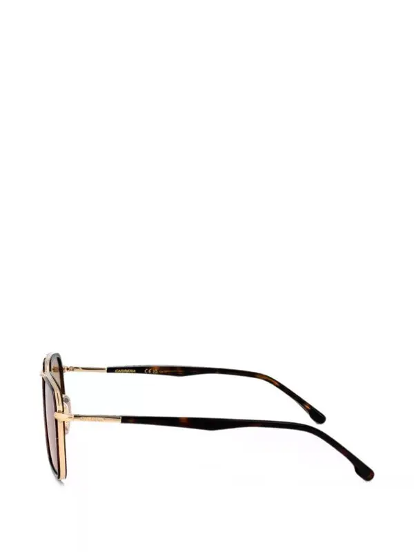 Carrera Eyewear Square-frame Sunglasses With Tortoiseshell Effect