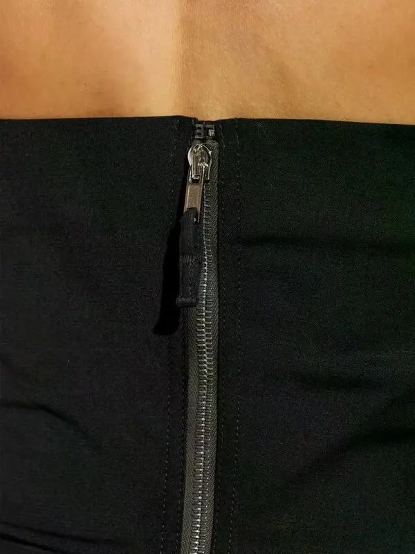 Rick Owens Bustier Strapless Maxi Gown