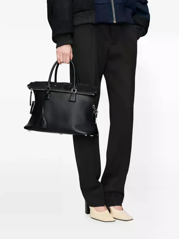 MAISON MARGIELA 5ac Soft Medium Bag - Black