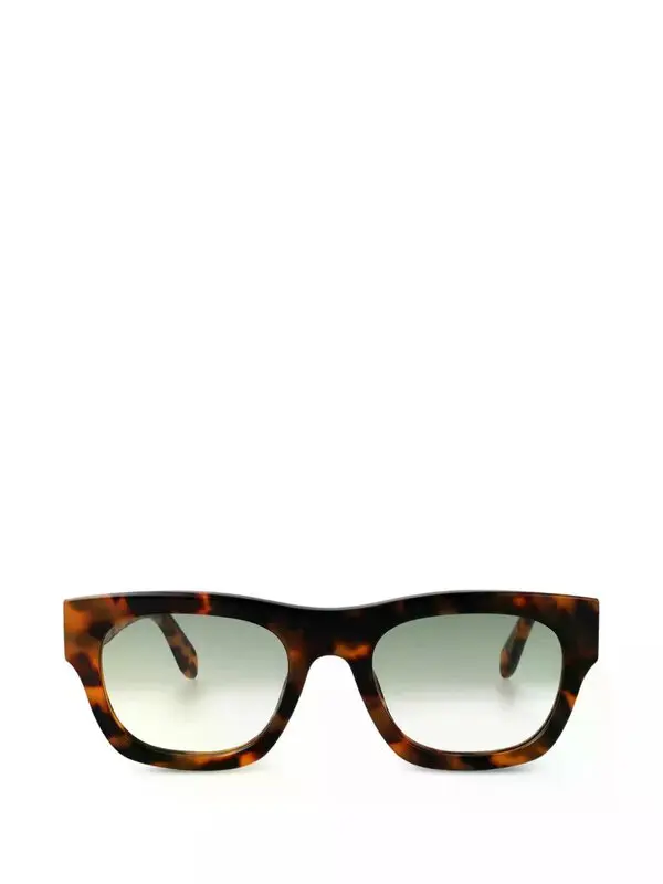 Palm Angels Clifton Square-frame Sunglasses - Brown
