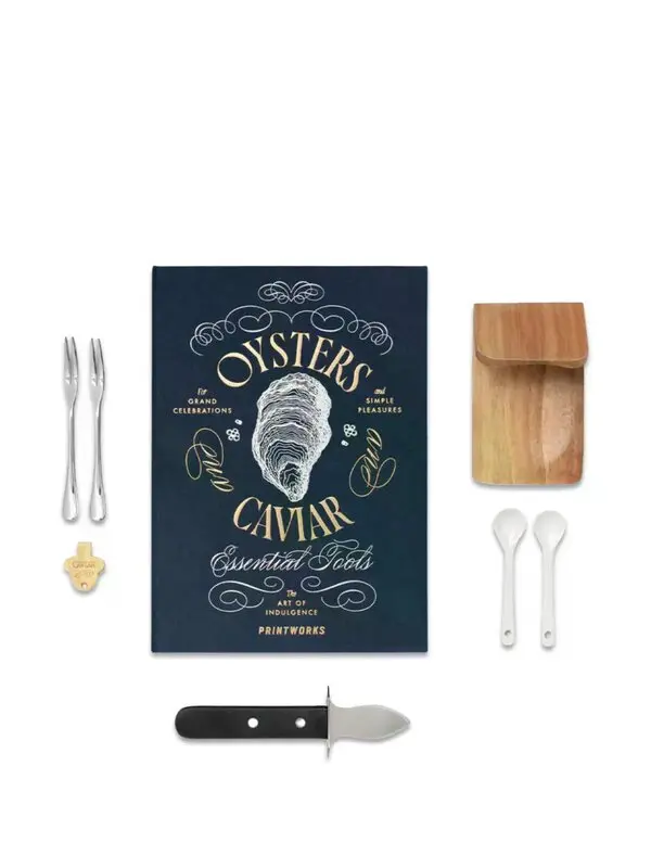 PRINTWORKS Oyster & Caviar Tools Set - Blue