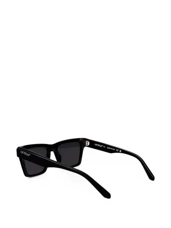 Off-White Virginia Square Frame Sunglasses - Black