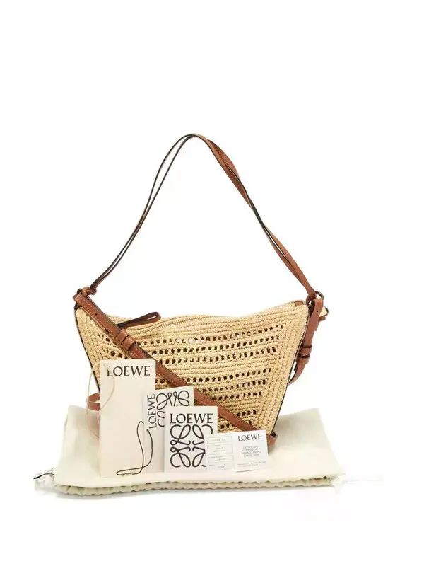 Loewe Mini Hammock Shoulder Bag - Neutrals