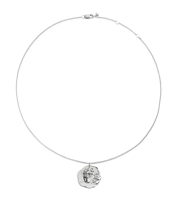 Monica Vinader Sterling Gemini Zodiac Pendant Necklace - Silver