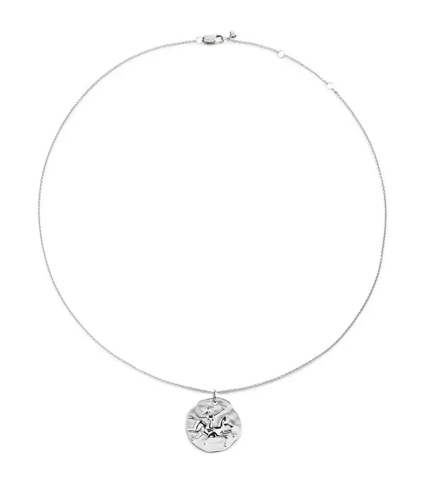 Monica Vinader Sterling Sagittarius Zodiac Pendant Necklace - Silver