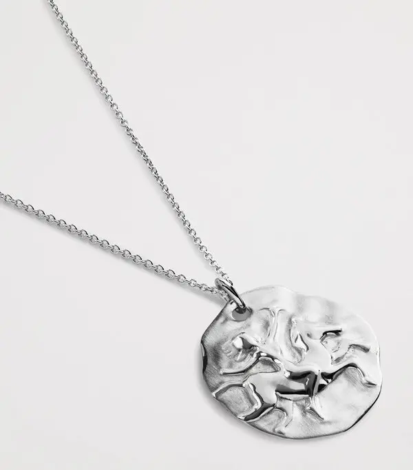 Monica Vinader Sterling Sagittarius Zodiac Pendant Necklace - Silver