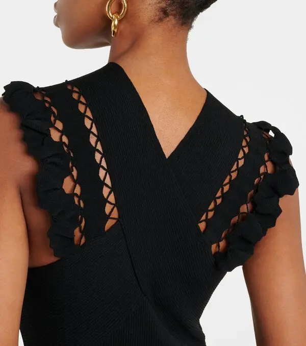 Ulla Johnson Fiora Ribbed-knit Midi Dress