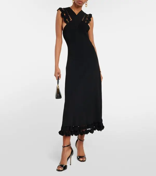 Ulla Johnson Fiora Ribbed-knit Midi Dress
