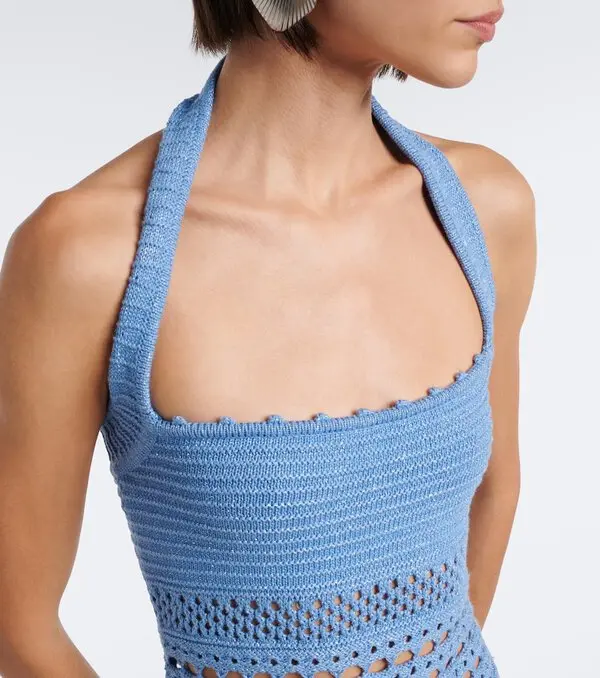 Retrofete Ronni Crochet Minidress