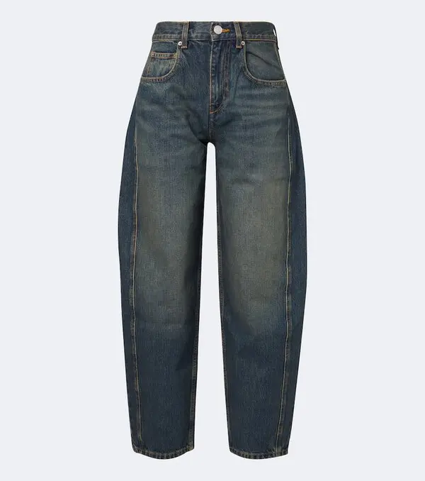 Isabel Marant Étoile Oriane Barrel-leg Jeans - Blue