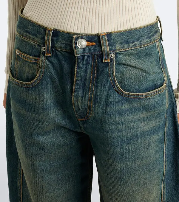 Isabel Marant Étoile Oriane Barrel-leg Jeans